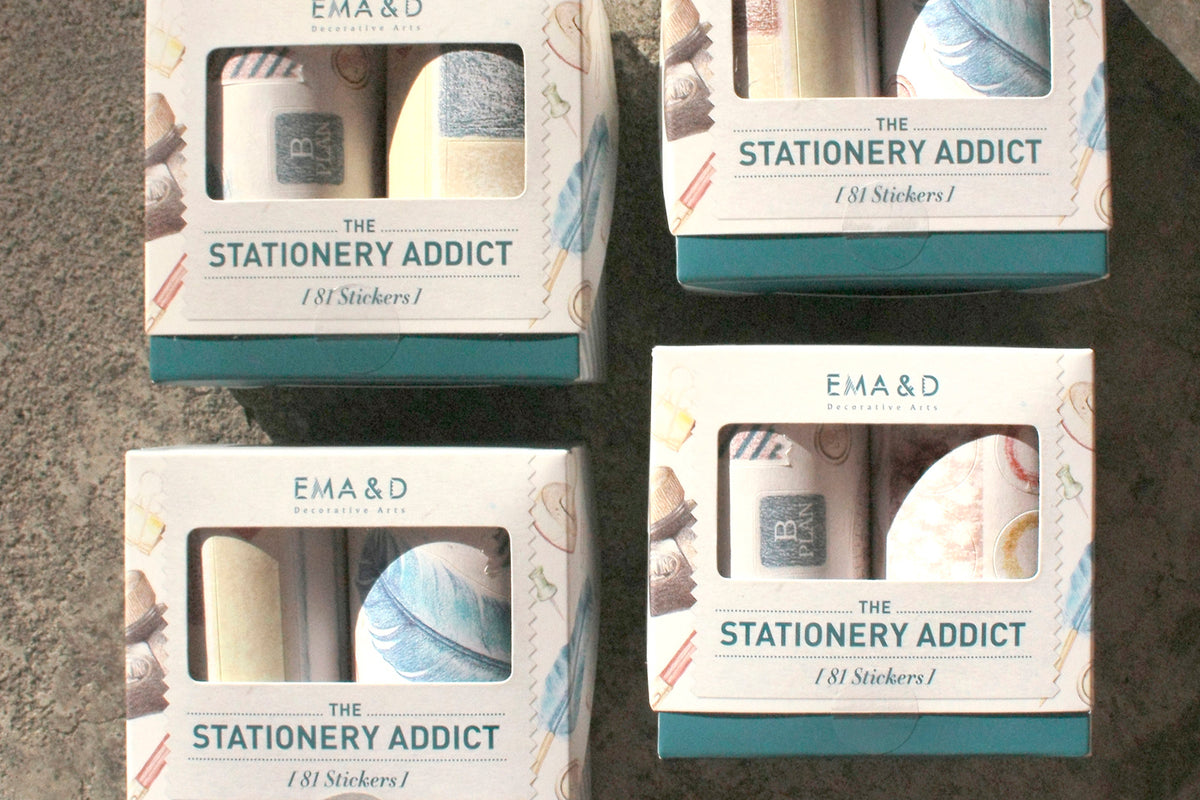 Stationery Addict Stickers Set – EMMACHENG