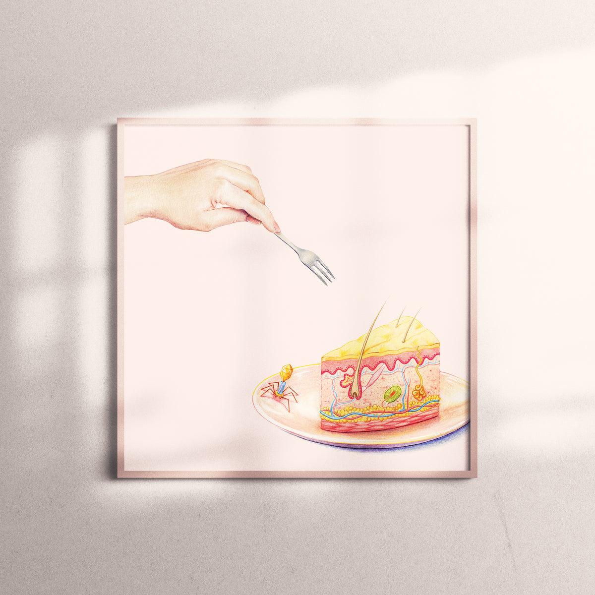 Art Print-Skin Cake – EMMACHENG